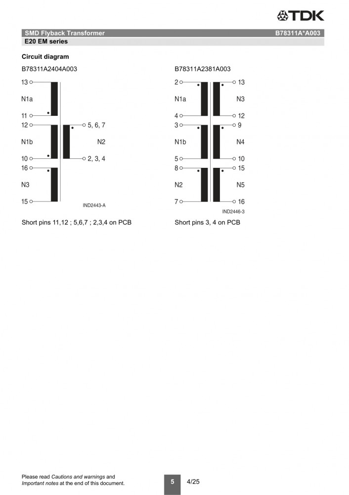 B78311A2404A003 datasheet page 5