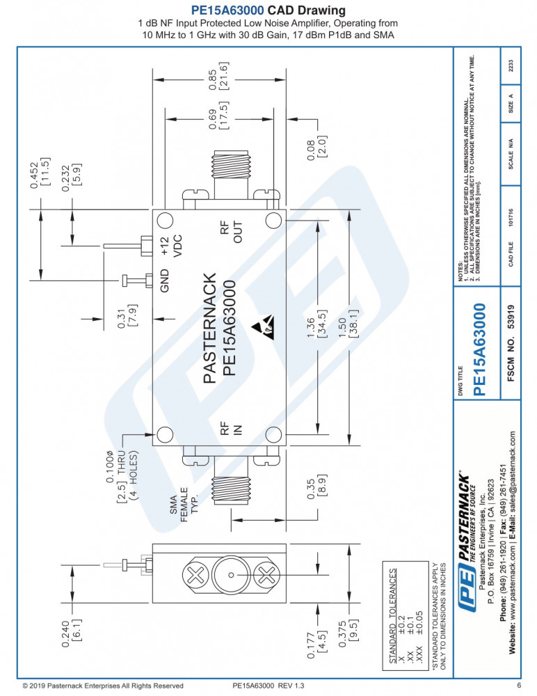 PE15A63000 datasheet page 6