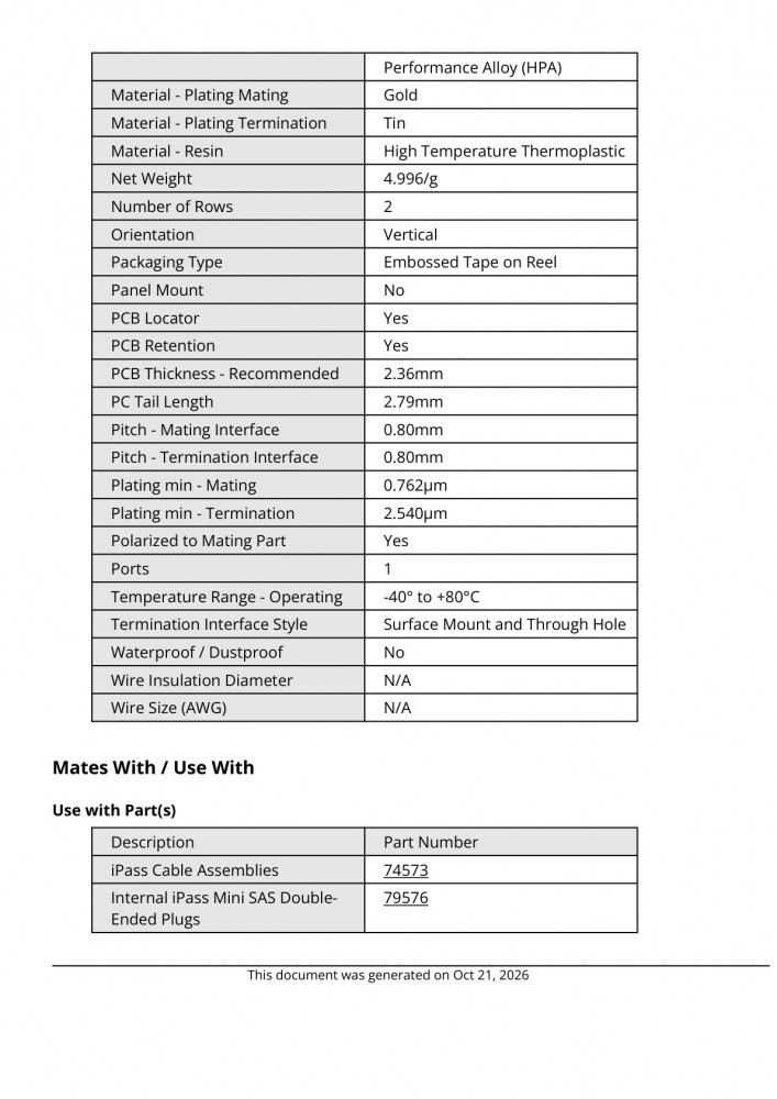 Product document image 3 for MOLEX 757840244
