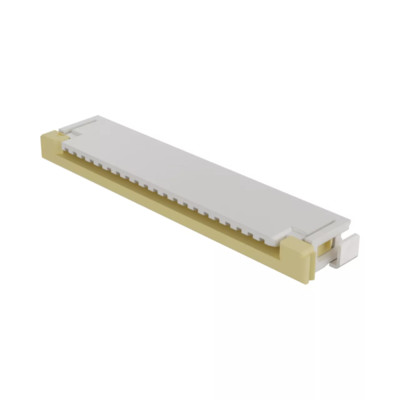 Easy-On FFC/FPC Connector, 1.00mm Pitch, Slider Series, Right-Angle, Top  Contact, 2.70mm Height, 21 Circuits, Gold Plating for sale