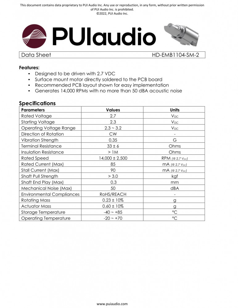 HD-EMB1104-SM-2 datasheet page 1