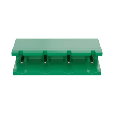 7.62mm Pitch Eurostyle Right-Angle PCB Header, Open Ends, 4 Circuits for sale