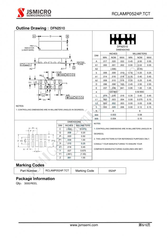 RCLAMP0524P.TCT datasheet page 6