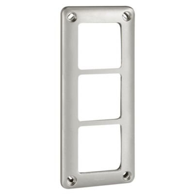 Soliroc™ - Plate - 2 gang - 110 x 181 mm - horizontal or vertical - IK 10