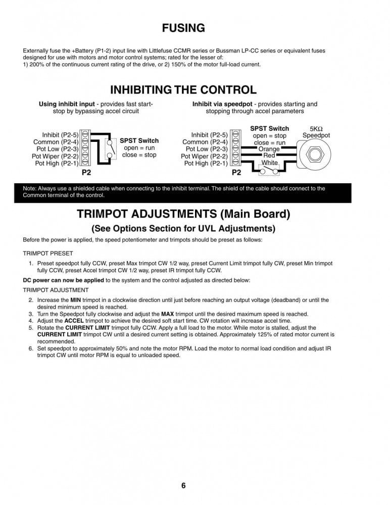 DART 65E Series manual page 7