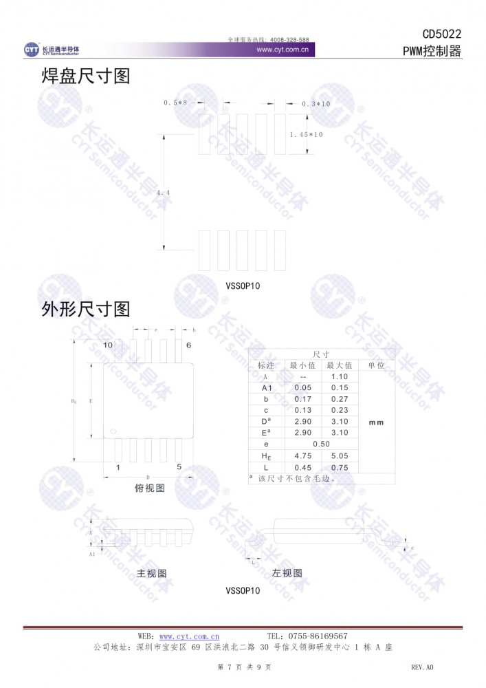 CD5022IVS datasheet page 8