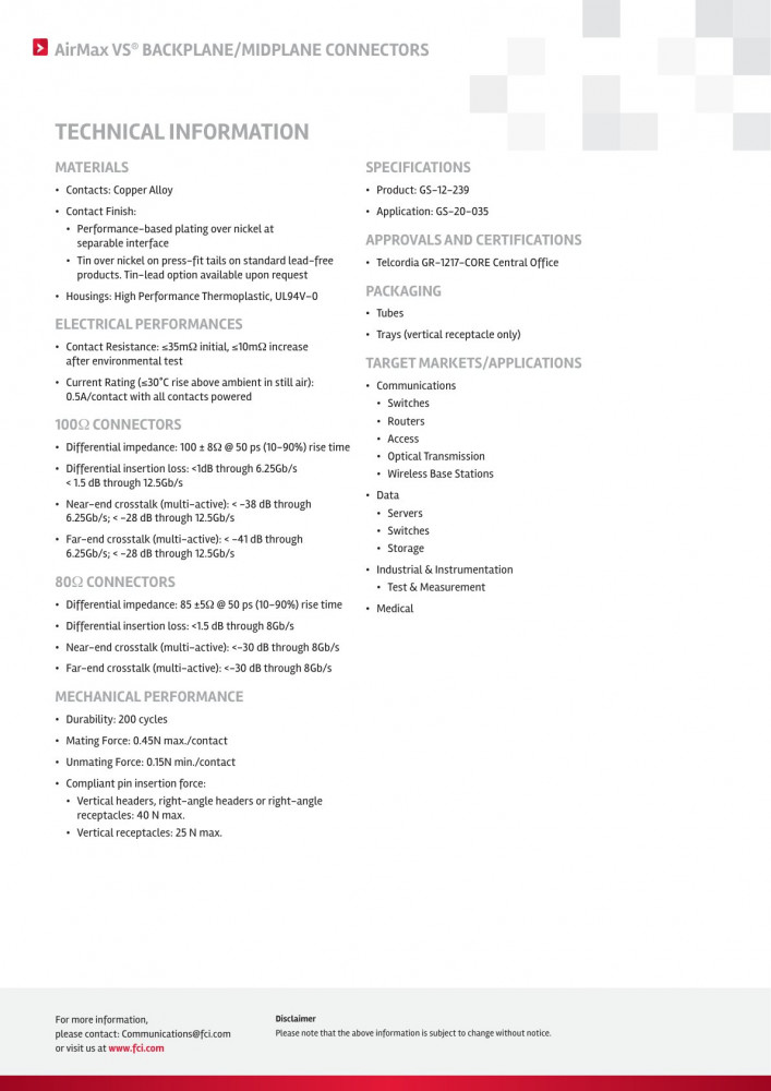 AirMax VS technical document page 2