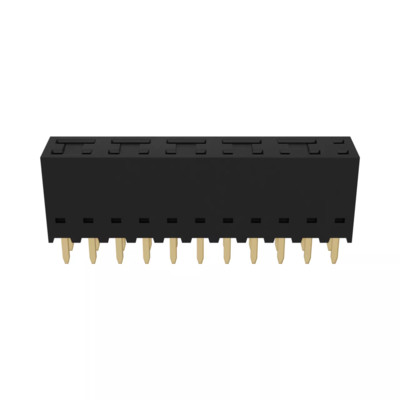 C-Grid III PCB Receptacle, 2.54mm Pitch, Dual Row, Vertical, 22 Circuits, 0.12µm Gold (Au) Flash Plating, Straight PCB Pins for sale