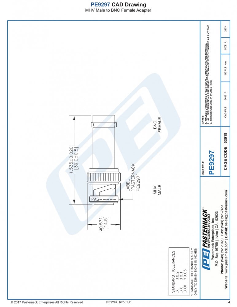 PE9297 technical document page 4