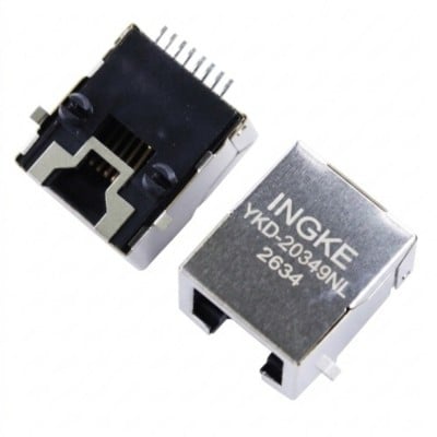 TE Connectivity 203422-E Modular Ethernet Connector Jack
