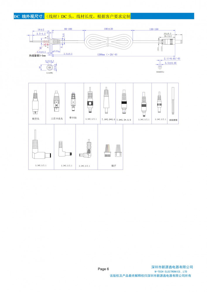 NT48W series datasheet page 6