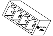 3.50mm Pitch Eurostyle Vertical PCB Header, Gold (Au) Plated, Black, 13 Circuits