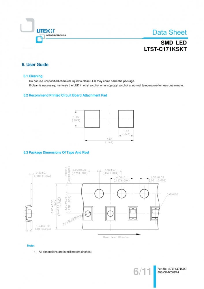 LTST-C171KSKT datasheet page 7
