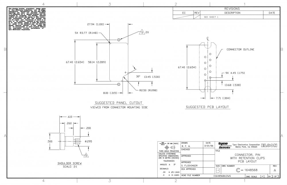 TE Connectivity 1648568-1 technical drawing page 3