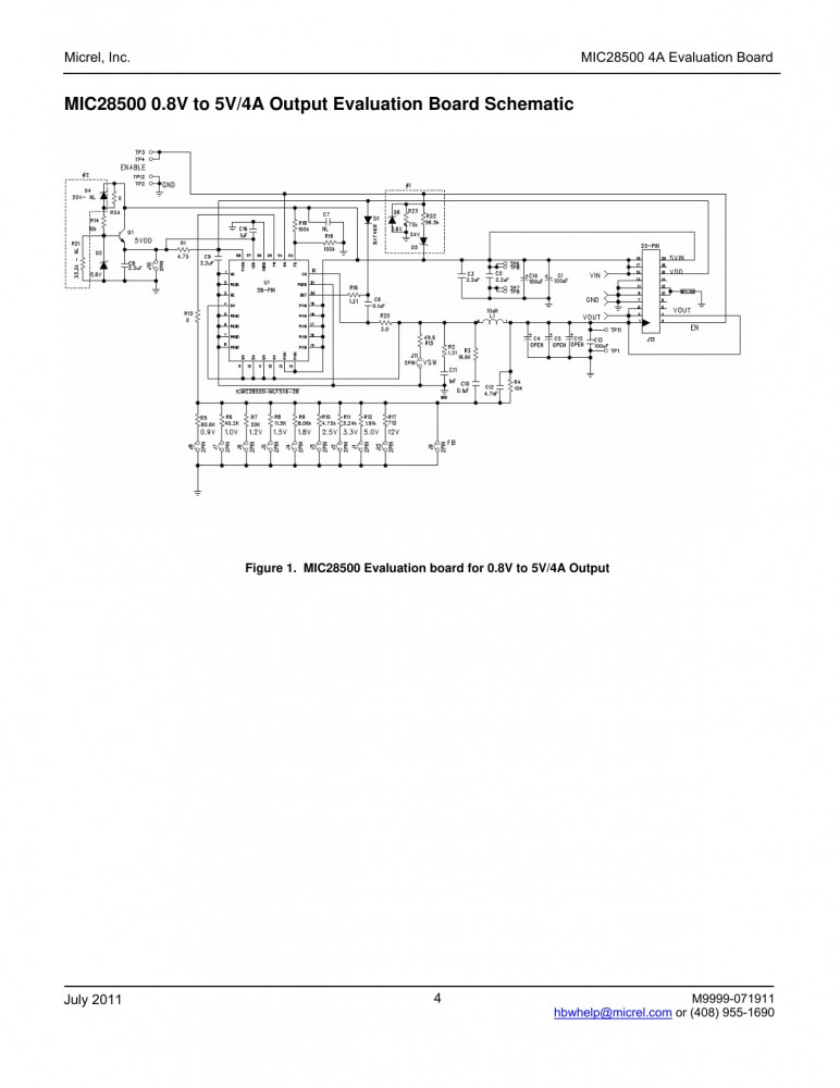 MIC28500-2A-EV technical document page 4