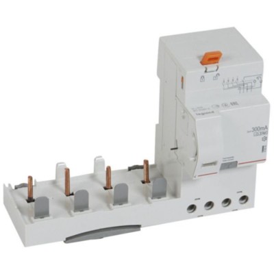 Add-on modules DX³ - 2P 230V~ 40A 300mA A type RCCB module - For 1 DX³ MCB module - DIN rail mounting - IP20 protection