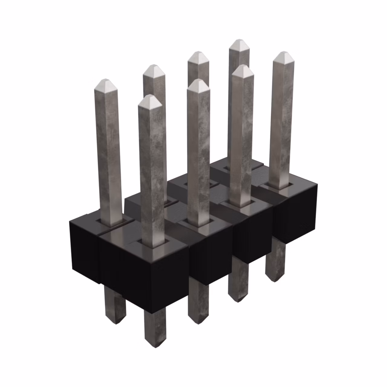 C-Grid Header, 2.54mm Pitch, Through Hole, Dual Row, Vertical, 8 Circuits, 2.54µm Tin (Sn) Plating, Tray Packaging, Lead-Free for sale