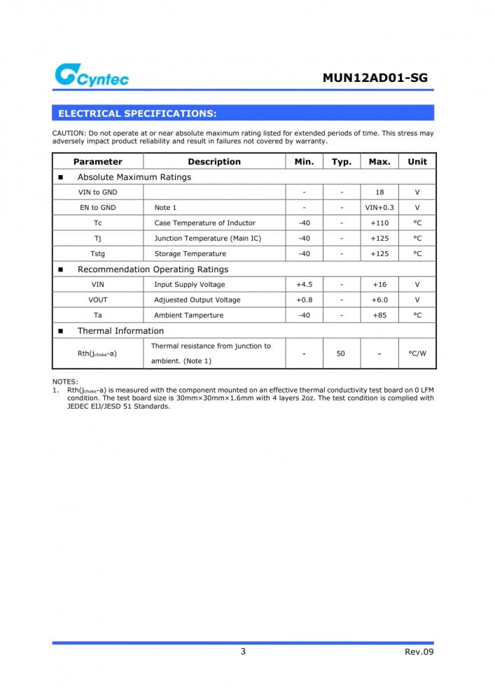 MUN12AD01-SG datasheet page 3