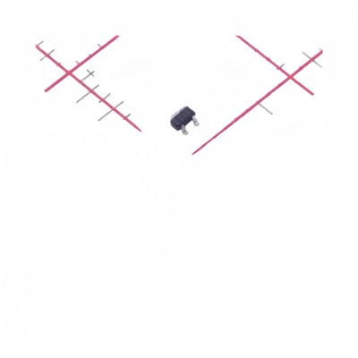 CBI DTC143ZKA Single Pre-Biased Bipolar Transistor