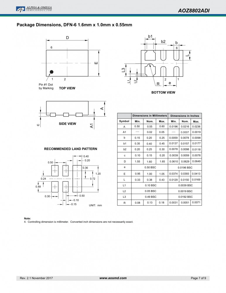 AOZ8802ADI datasheet page 7