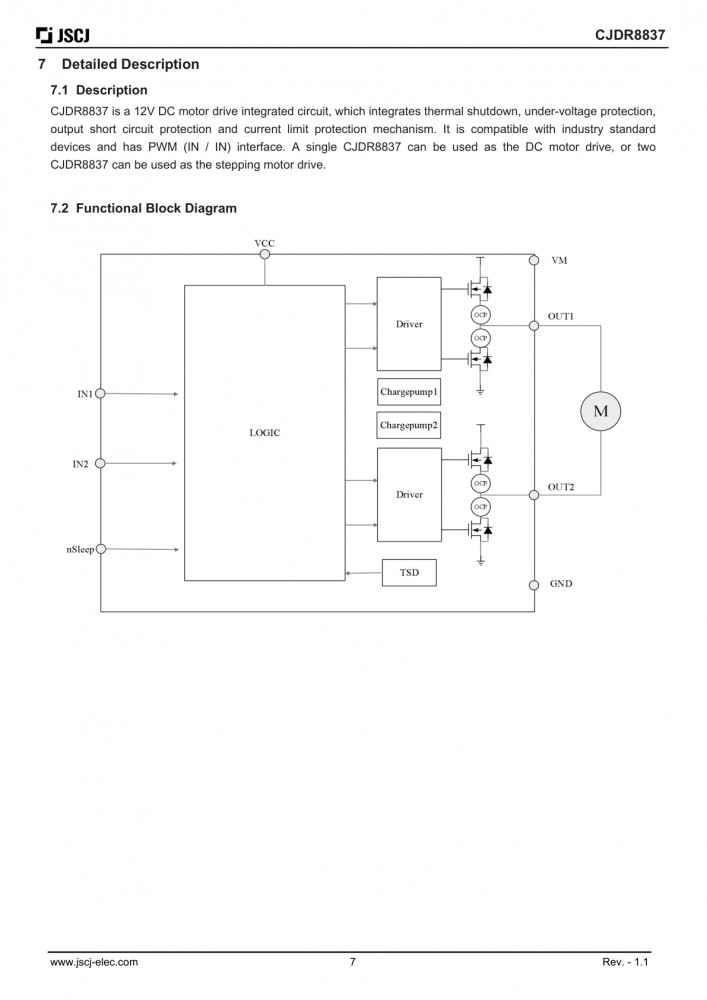 CJDR8837 datasheet page 7