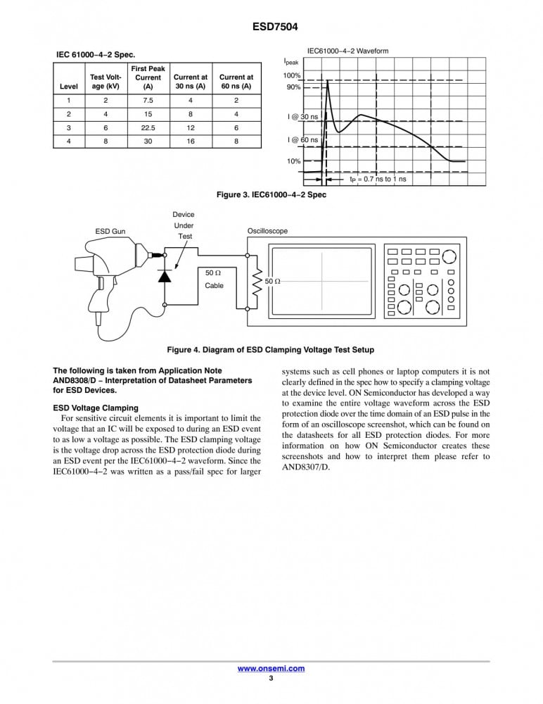 ESD7504MUTAG datasheet page 3