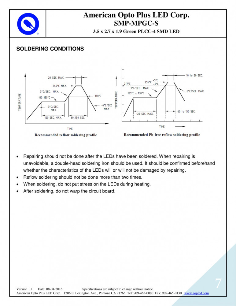 SMP-MPGC-S datasheet page 7