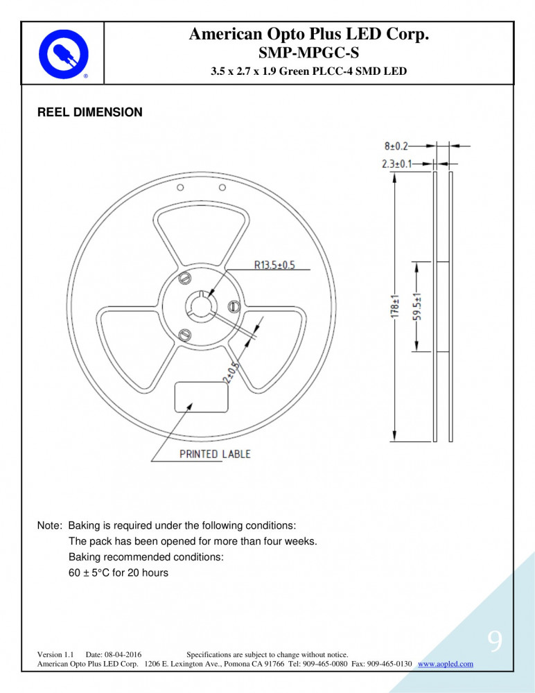 SMP-MPGC-S datasheet page 9