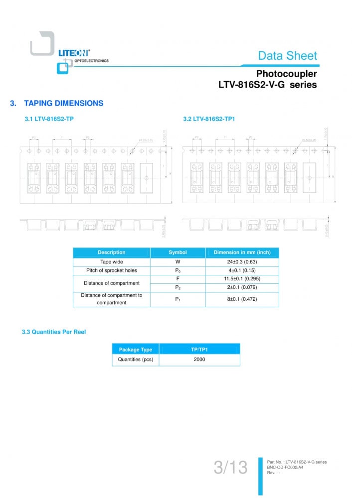 LTV816S2TPC-V-G datasheet page 4