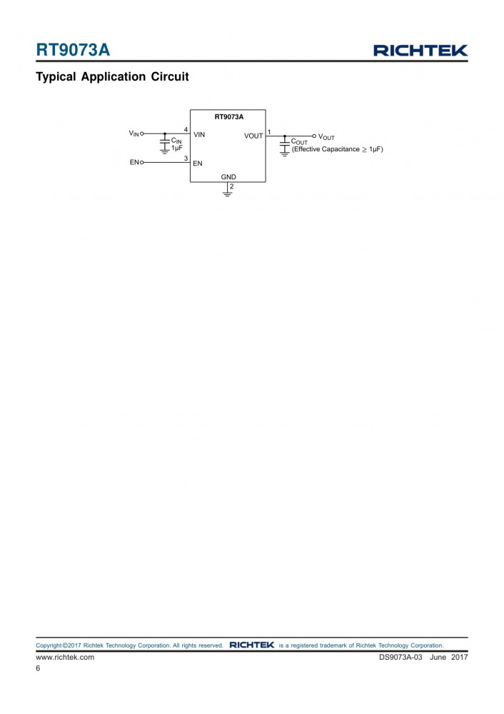 RT9073A datasheet page 6
