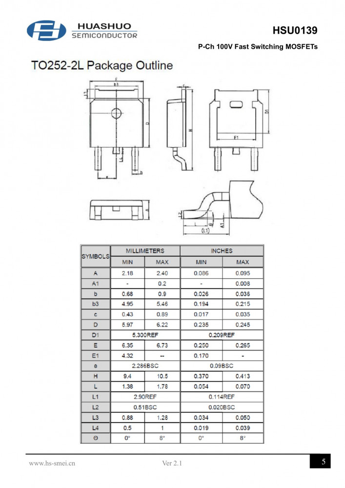 HSU0139 datasheet page 5