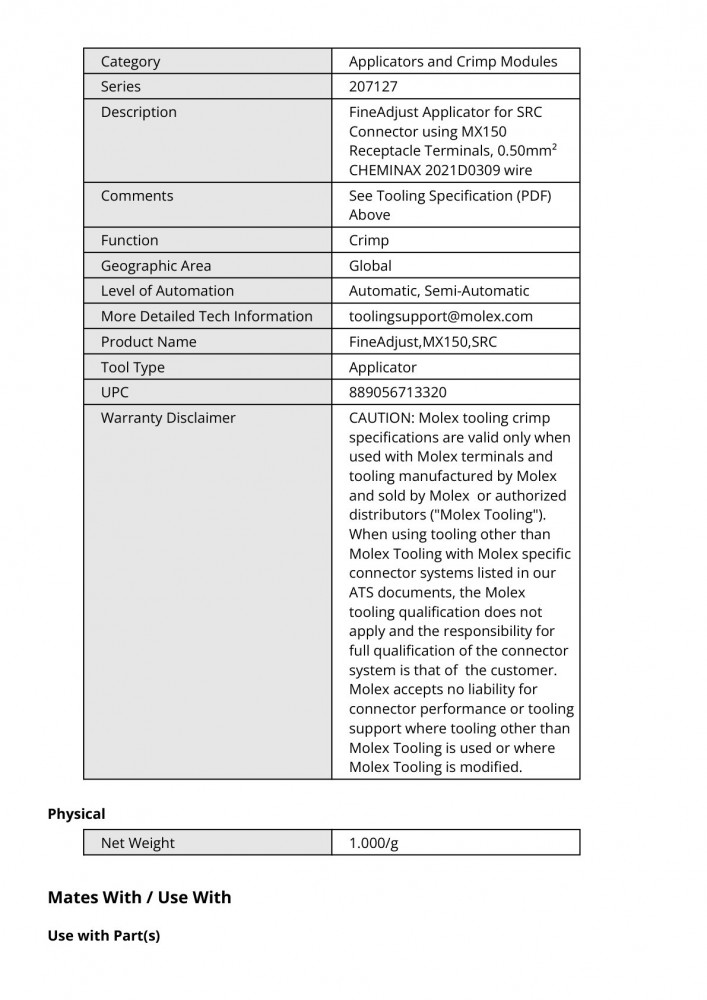 639042000 tooling document page 2