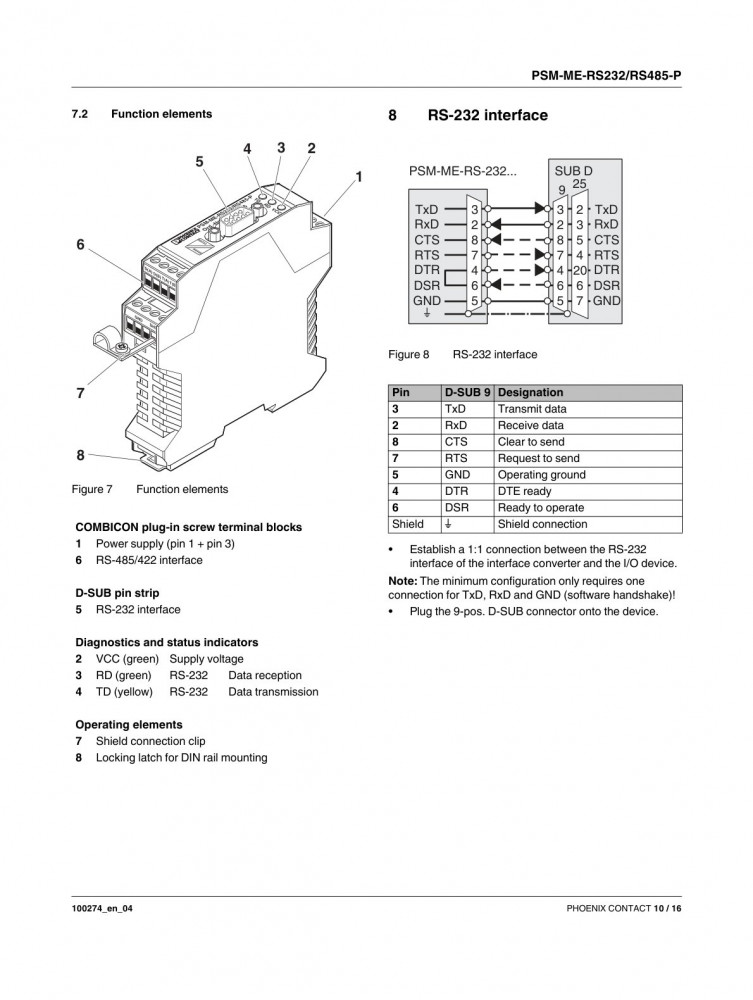 PSM-ME-RS232/RS485-P datasheet page 10
