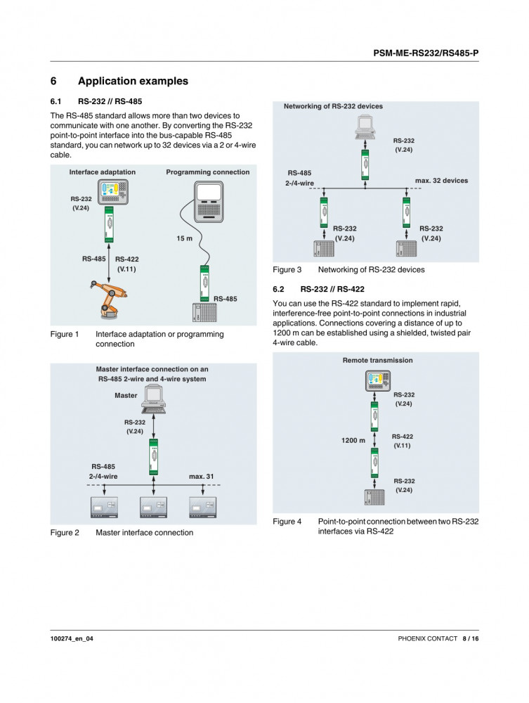 PSM-ME-RS232/RS485-P datasheet page 8