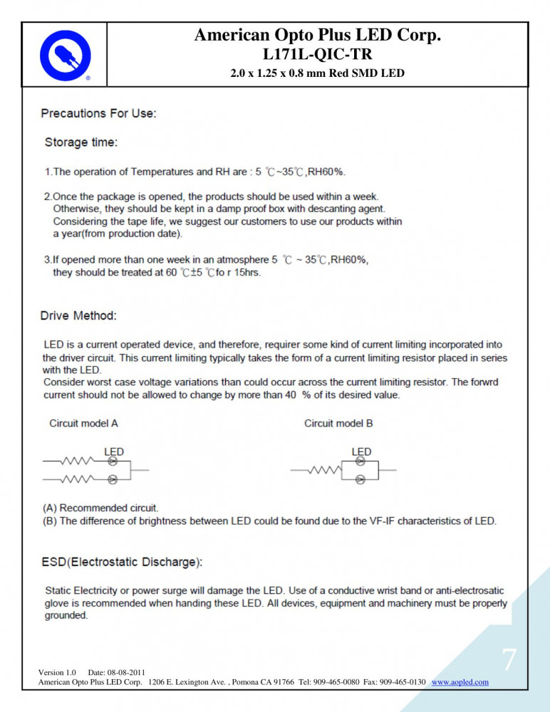 L171L-QIC datasheet page 7