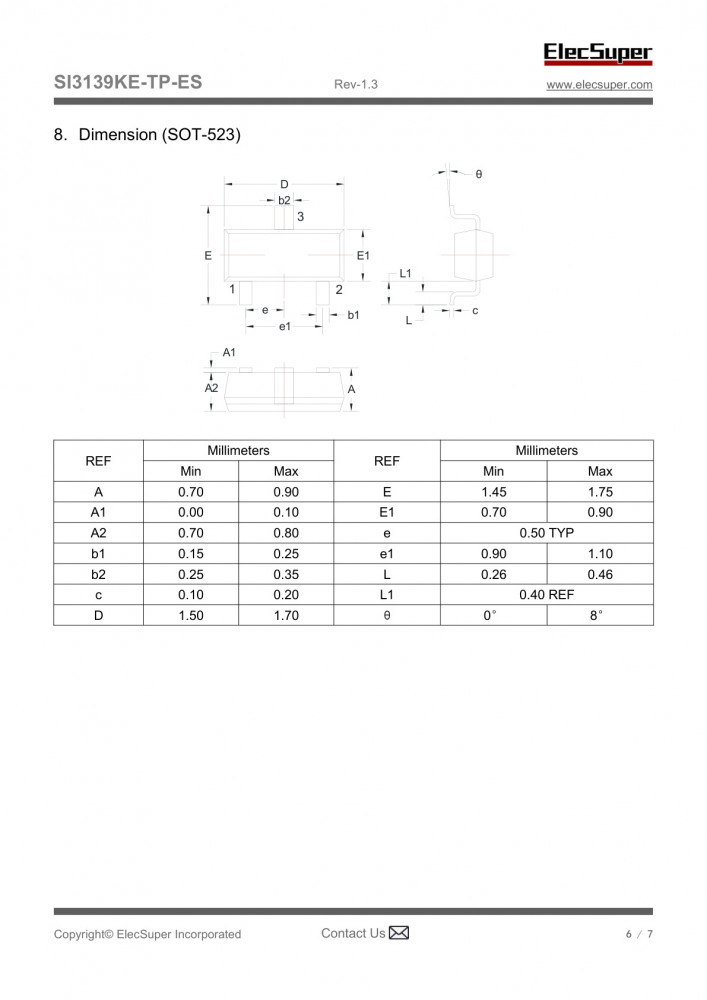 SI3139KE-TP-ES datasheet page 6