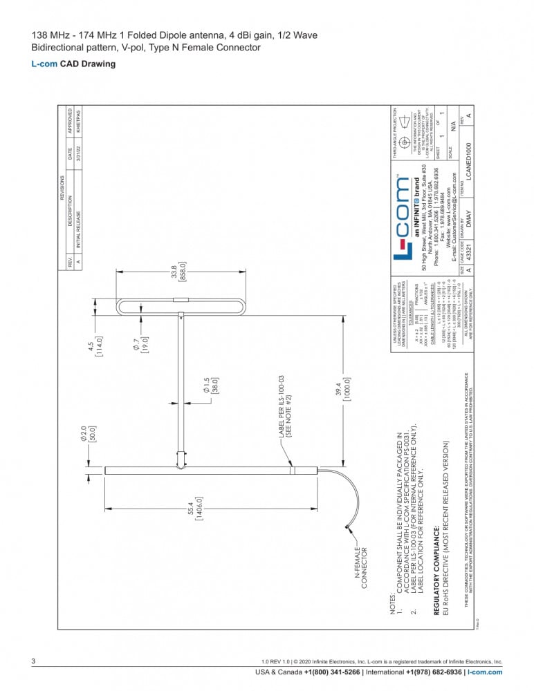 LCANED1000 technical document page 3