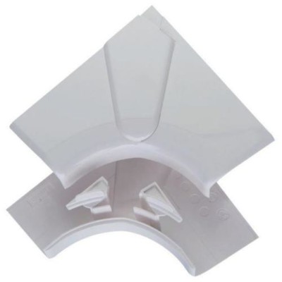 Variable internal angle for DLP universal trunking 50x80mm, 50x105mm 50x150mm or 50x195mm for sale