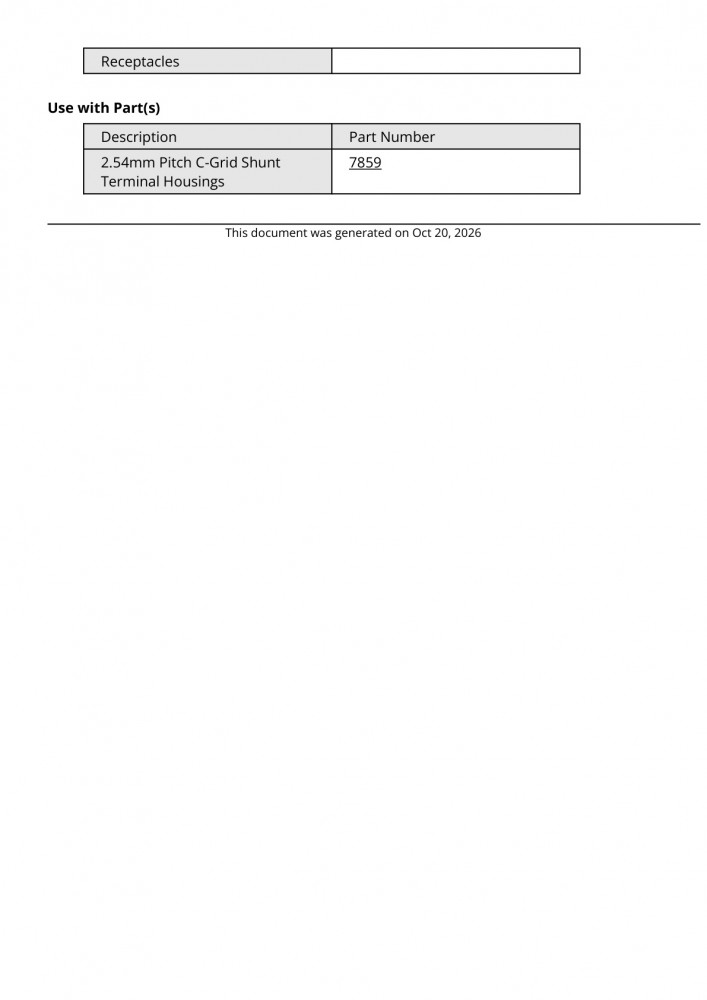 MOLEX 15910367 technical document page 4