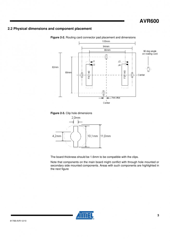 ATSTK600-RC88 technical document page 3
