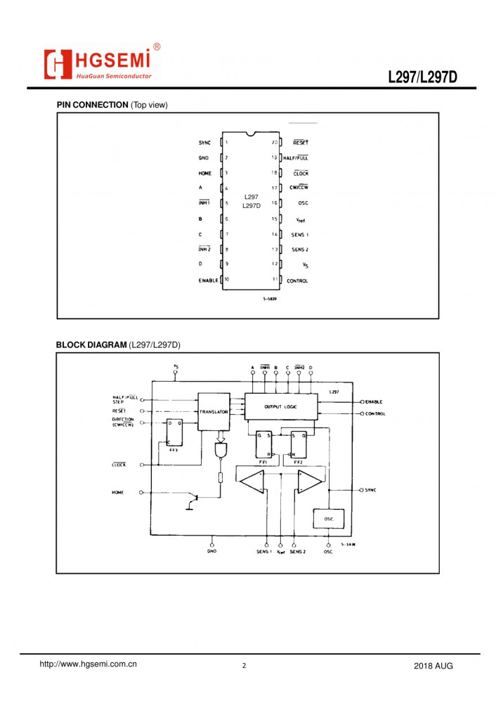 L297N datasheet page 2