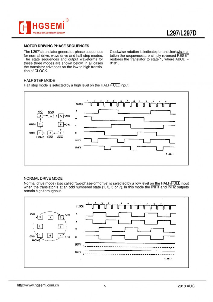 L297N datasheet page 5