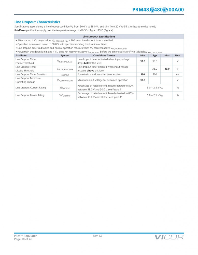 PRM48JT480M500A00 document page 10