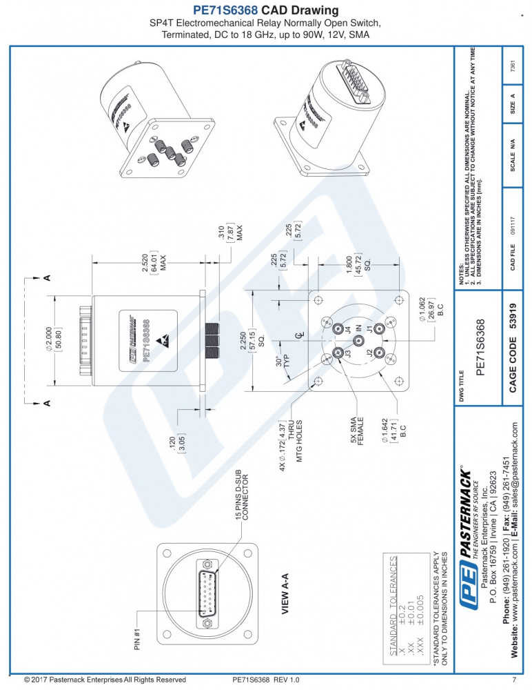 PE71S6368 datasheet page 7