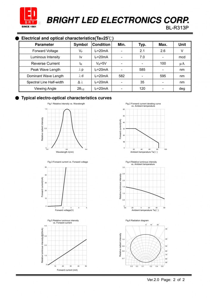 BL-R313P technical document image, page 2