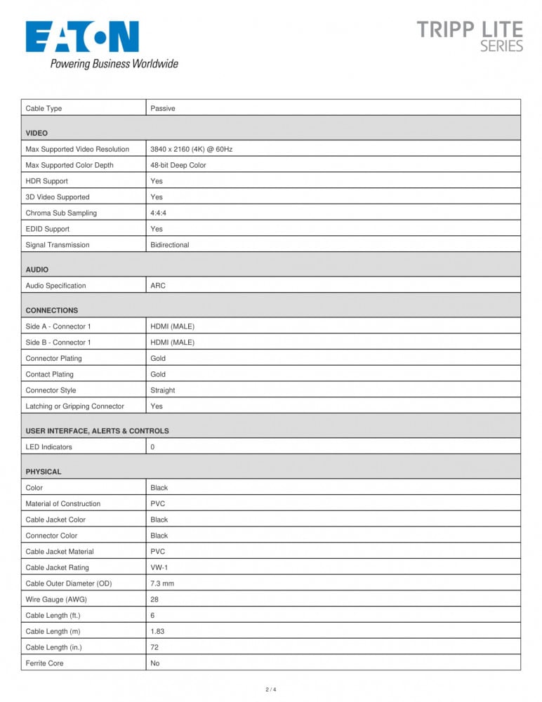 P569-006-IND2 technical document page 2