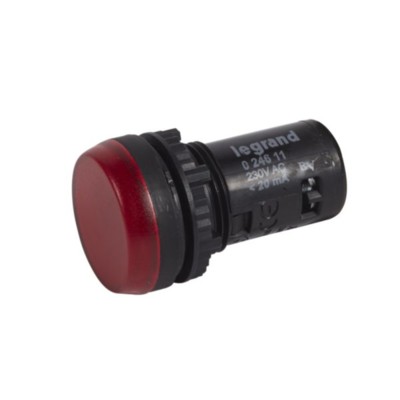 Osmoz electrical block - for control station Illuminated - green - 24 V~/=
