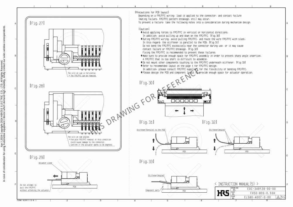 HRS FH50-80S-0.5SH drawing page 6