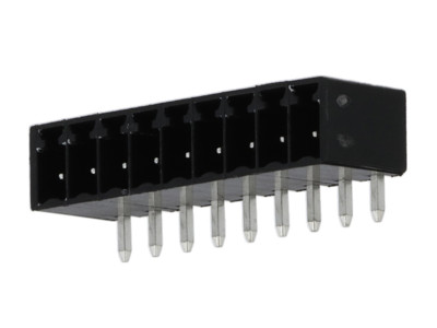3.81mm Pitch Eurostyle Horizontal Plug, with Reverse Imprinting, Black, 19 Circuits