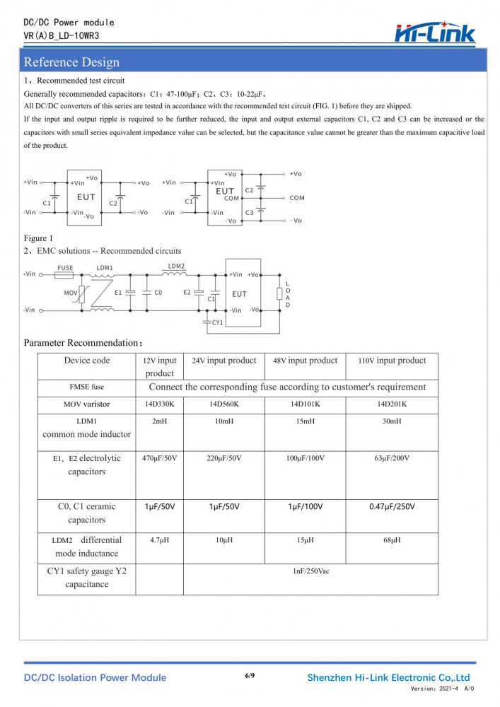 VRB1212LD-10WR3 datasheet page 6